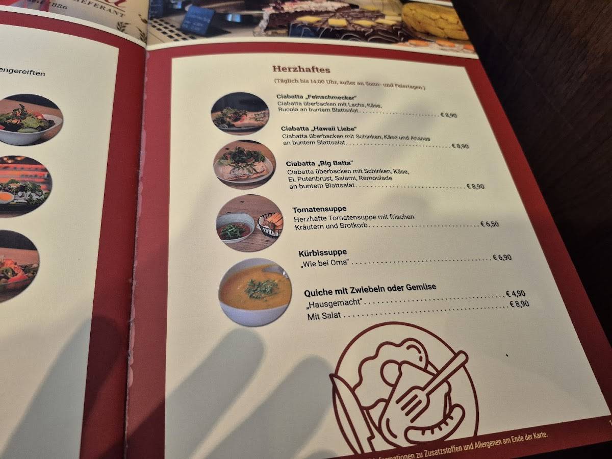 Speisekarte von Café Viktoria cafe, Eberbach