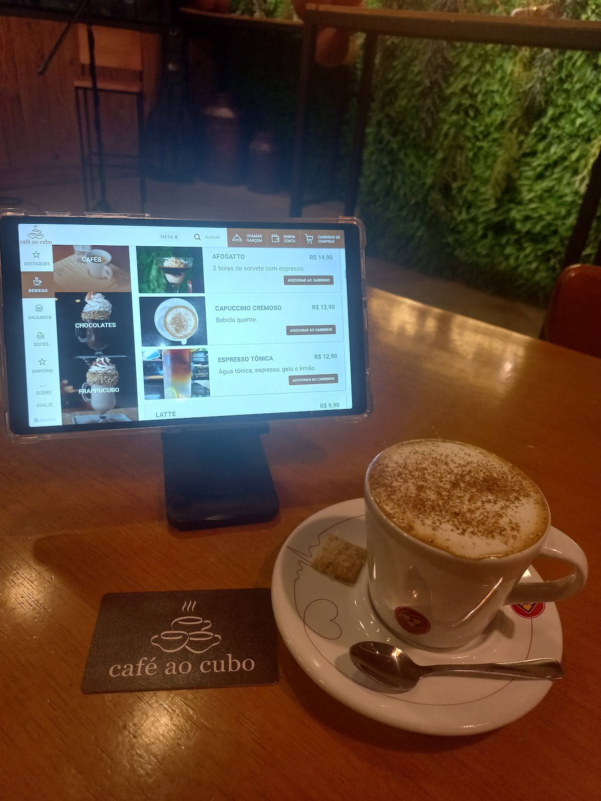 Menu em Café ao Cubo, Maricá, Rodovia Ernani do Amaral Peixoto