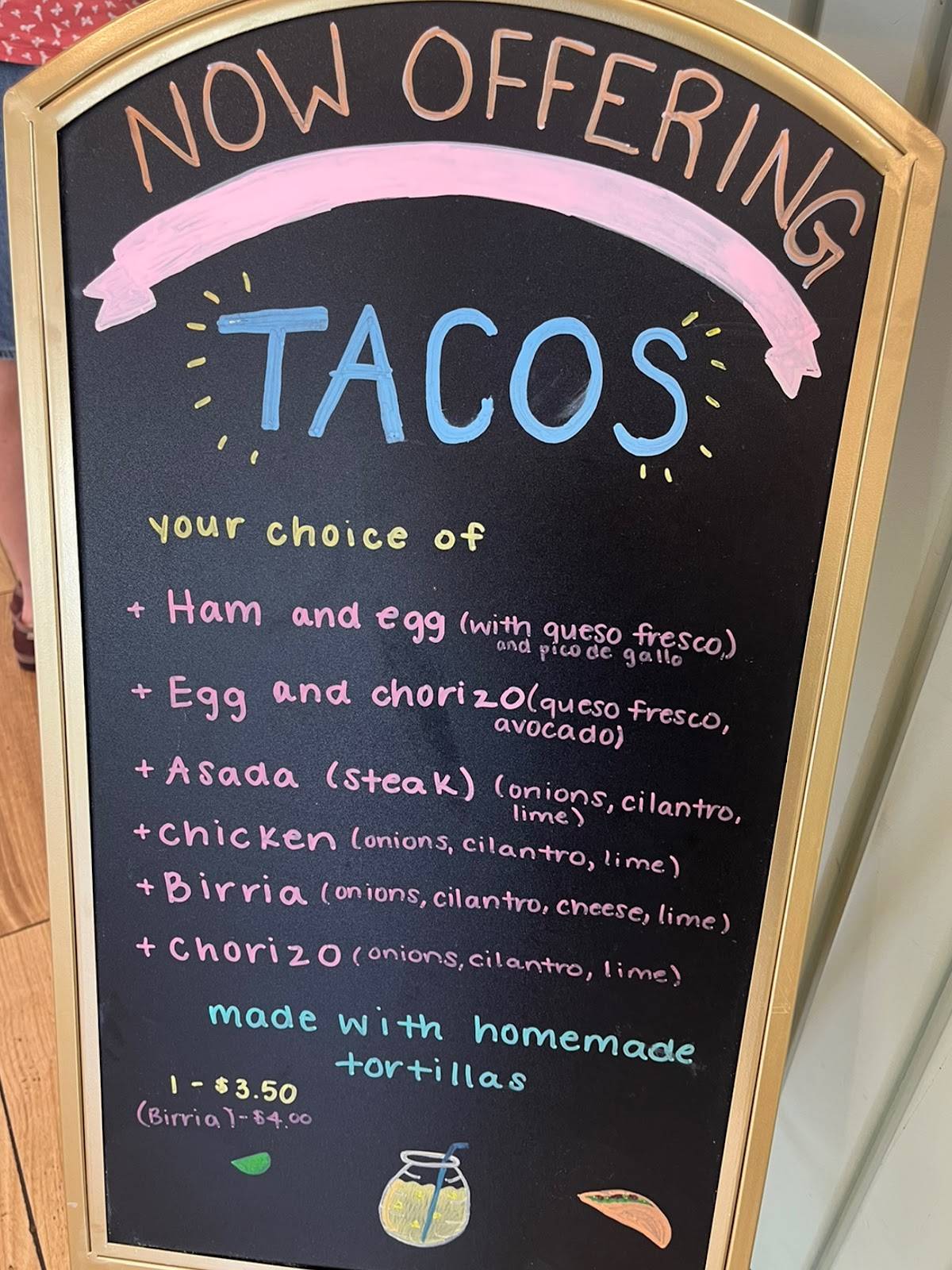 Menu at Casa Café restaurant, Erie