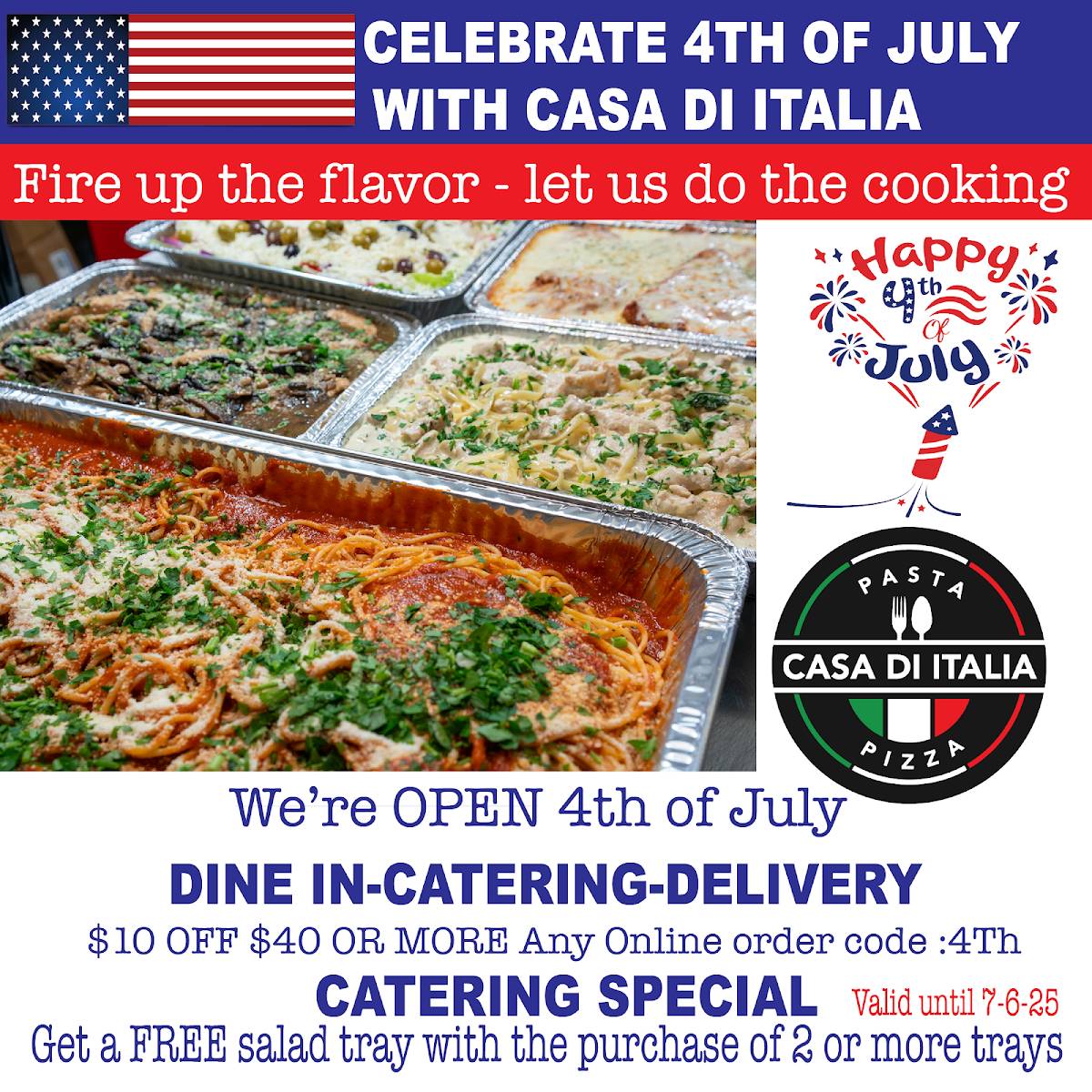 Menu at Casa Di Italia restaurant, Trexlertown