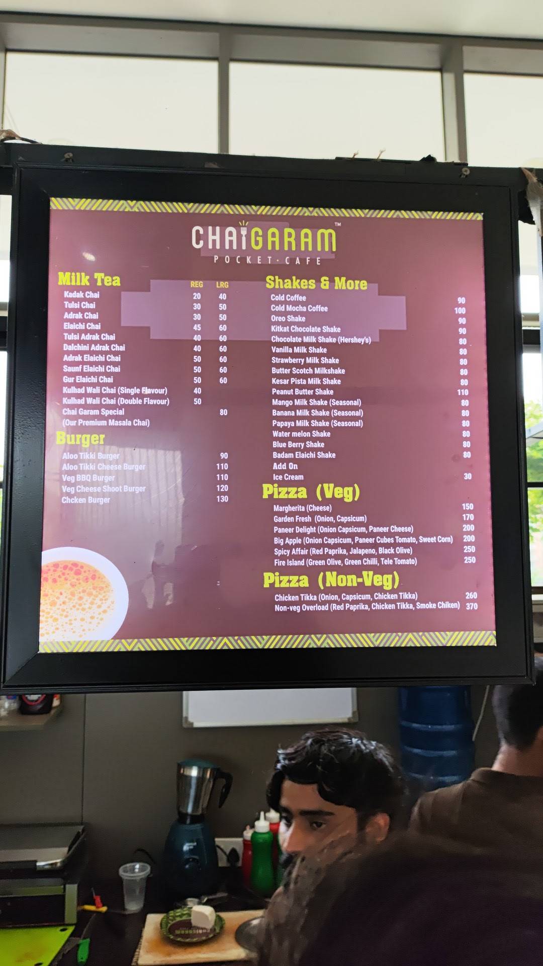Menu at Chai Garam, Gurugram, Digital Greens Emaar Tower-B