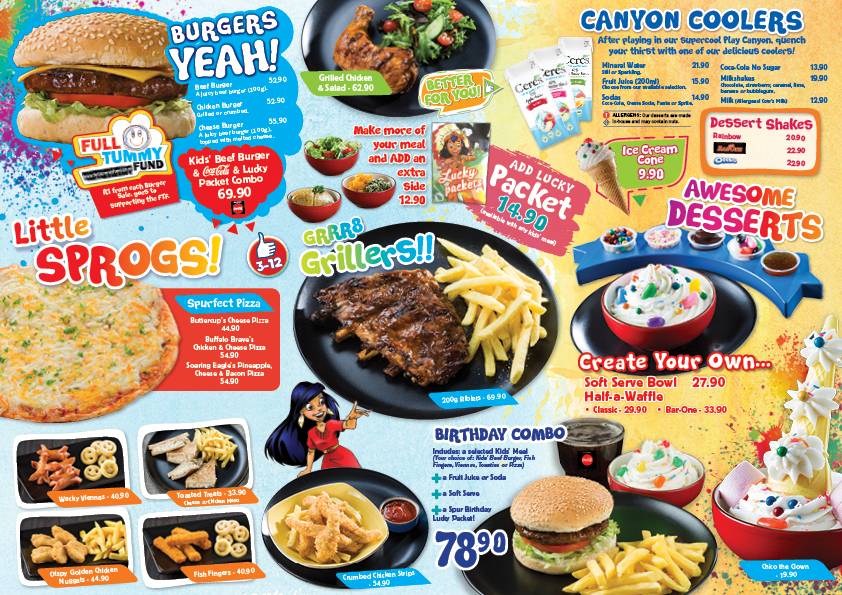 Menu at Checotah Spur Steak Ranch (Halaal) restaurant, Chatsworth, Shop 26B