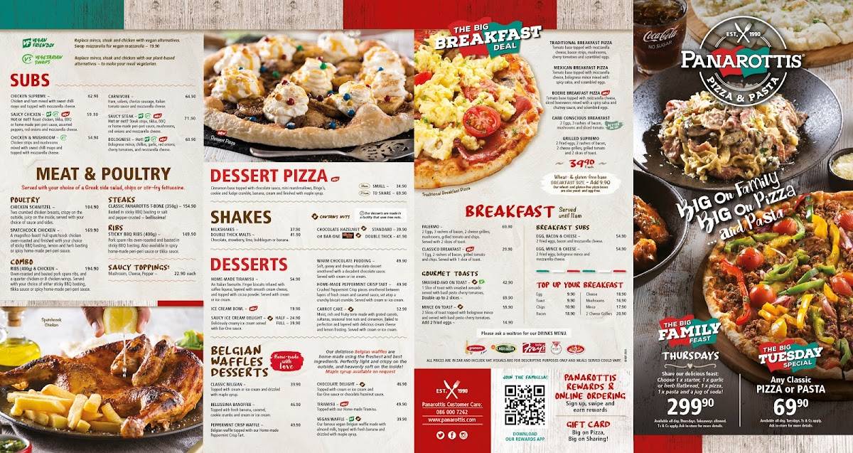 Menu at Checotah Spur Steak Ranch (Halaal) restaurant, Chatsworth, Shop 26B