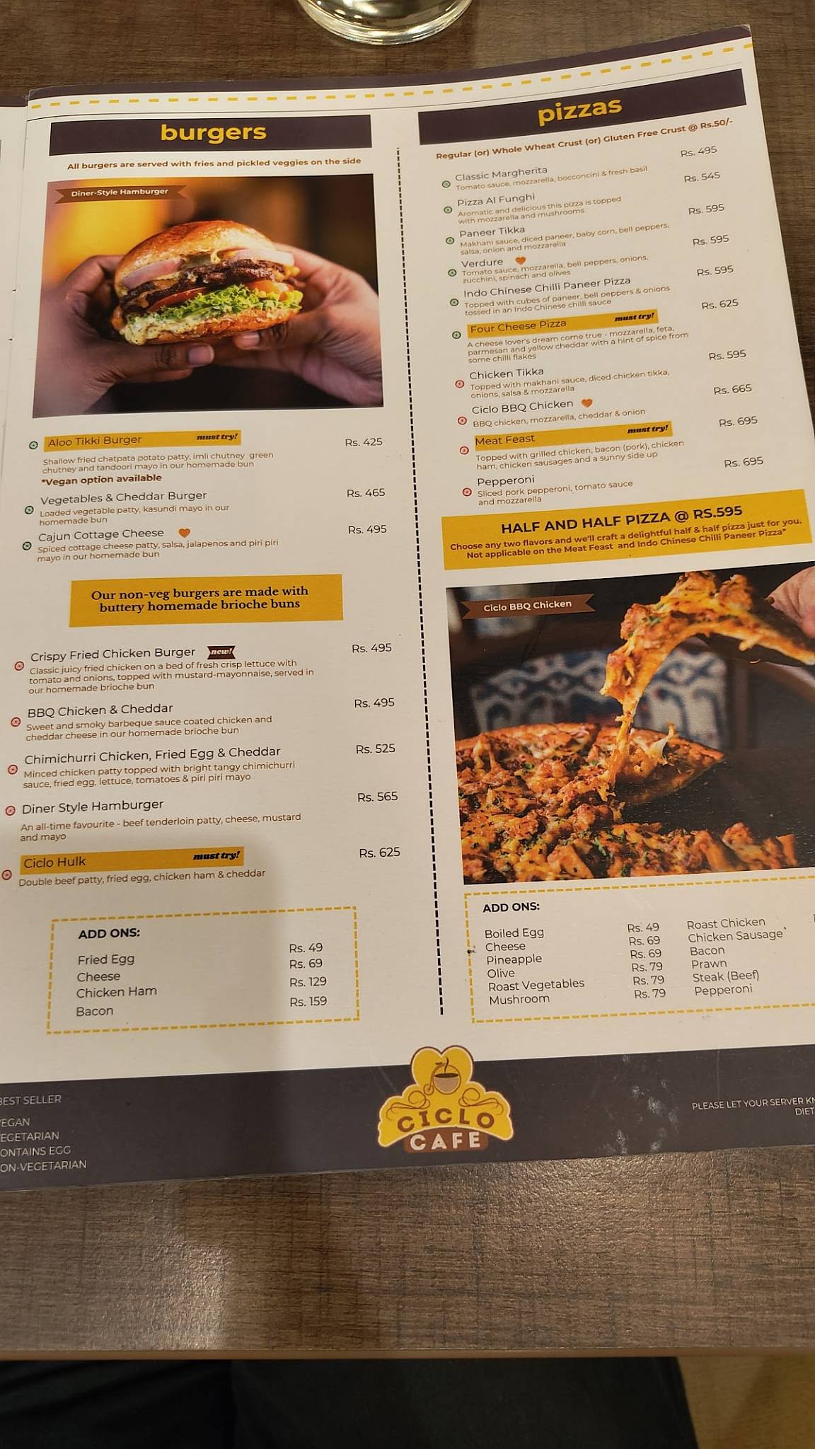 Menu at Ciclo Cafe, Chennai, No. 17