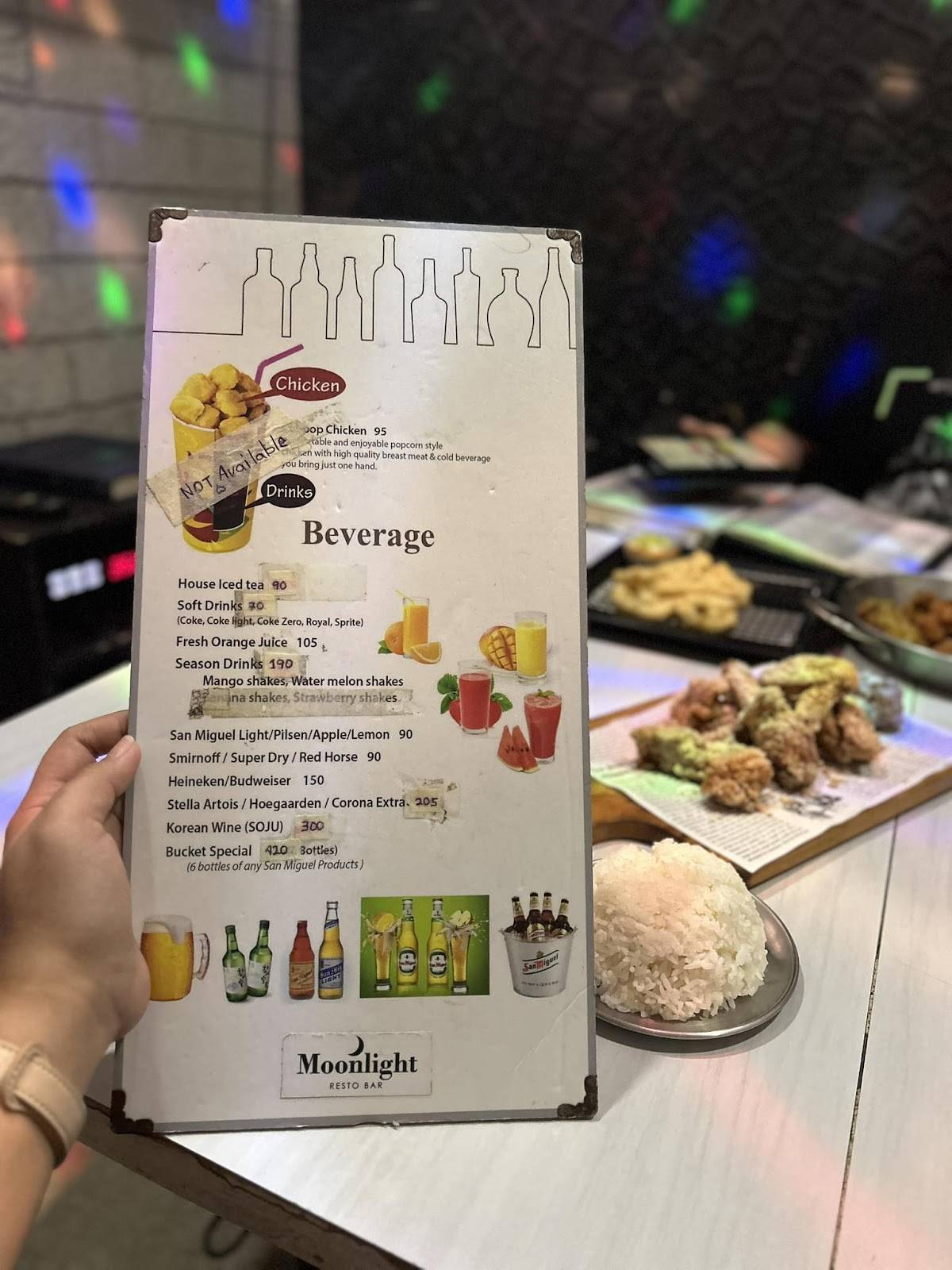 Menu at Chicken & Beer restaurant, Taguig, The Fort Strip 28TH Street 1634