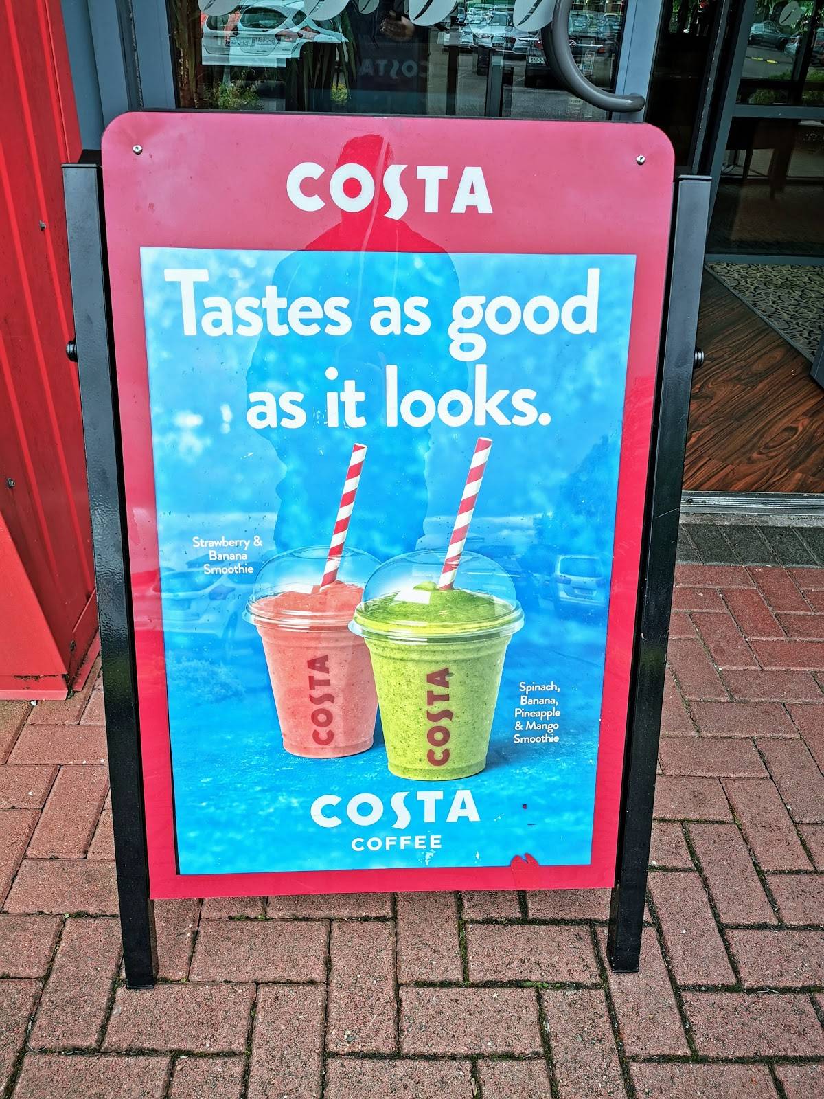 Menu at Costa Coffee cafe, Cork, Eastgate Retail Park