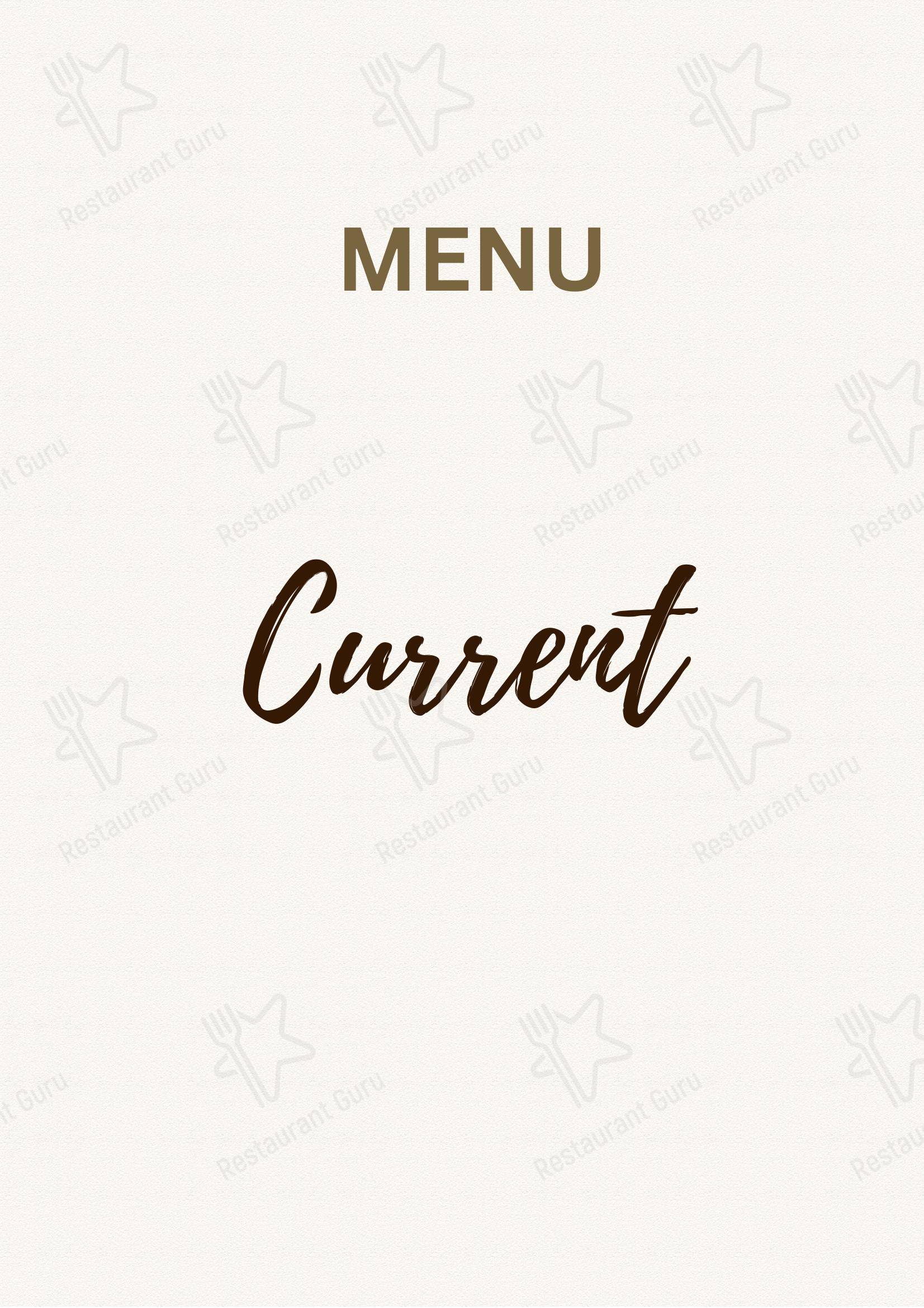 Menu at Cradle Moon Lakeside Game Lodge restaurant, Roodepoort