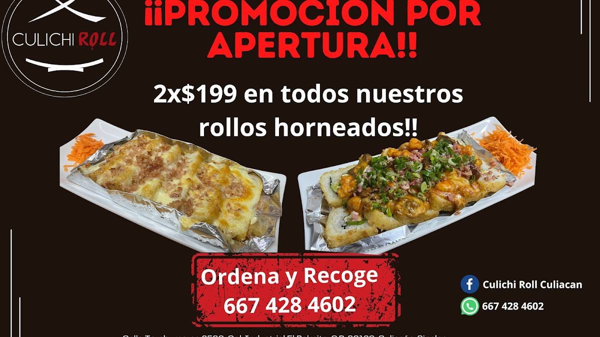 Carta del restaurante Culichi roll Sushi, Culiacán Rosales, Av ...