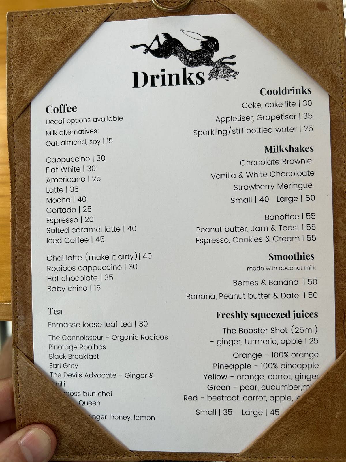 Menu at Midlands Fable Eatery restaurant, Curry's Post