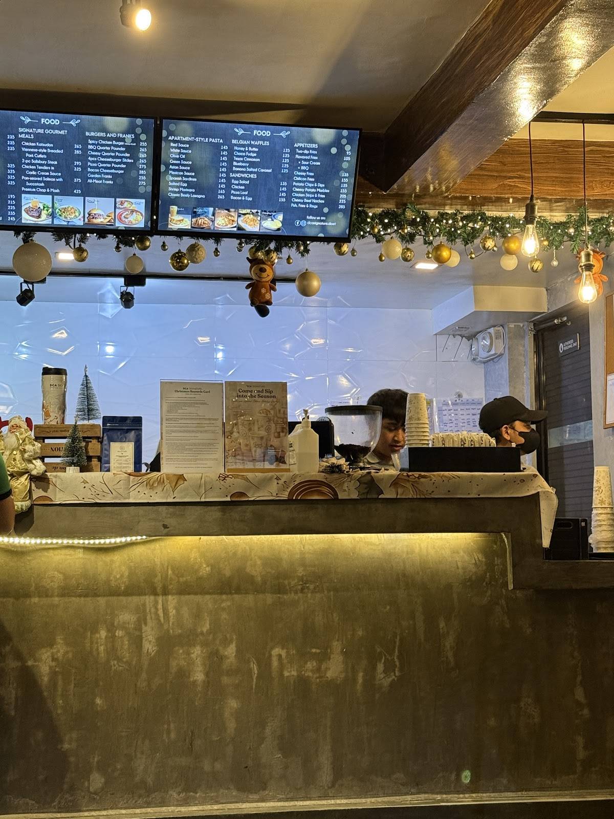Menu at DCA Signature - Daet restaurant, Daet, DCA Building