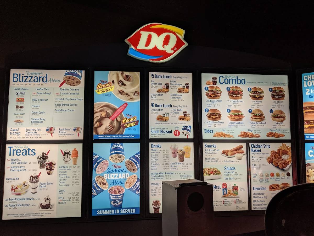 Menu at Dairy Queen Grill & Chill fast food, Winchester