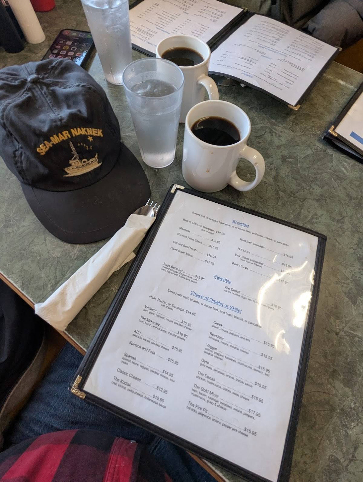 Menu at Denali Family Restaurant, Wasilla, 121 S Lamont Cir