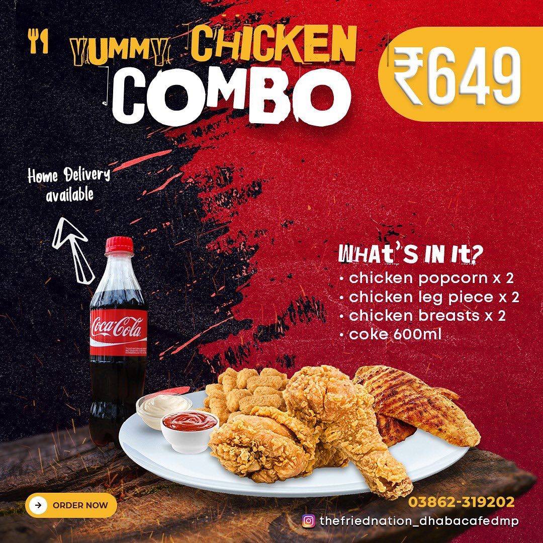 Menu at Dhaba Café, Dimapur