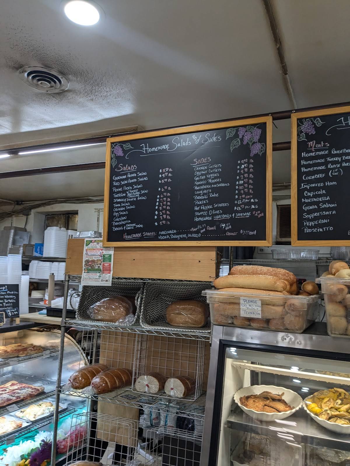 Menu at Don Giovanni's Classic Bakery, Feasterville-Trevose