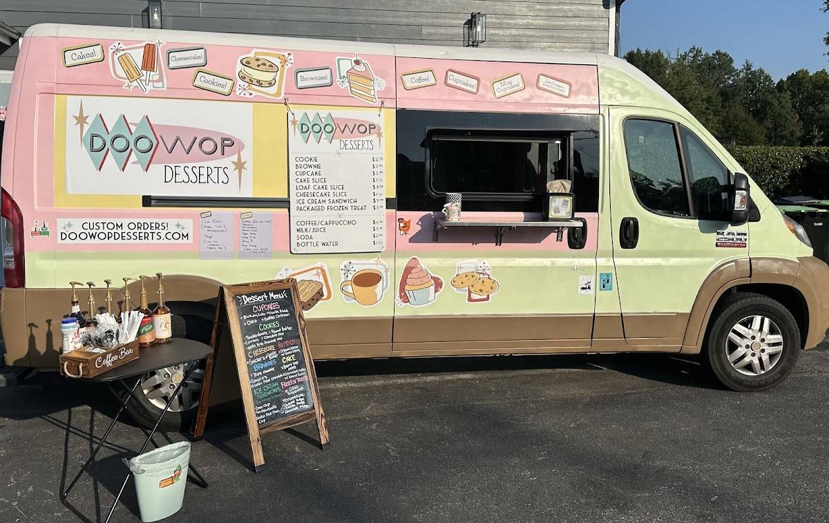 Carta de Doo Wop Desserts (Food Truck, Catering & Custom Orders), Raleigh