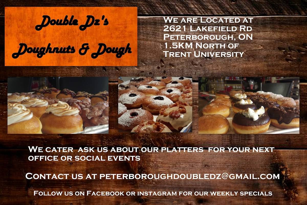 Menu at Double Dz's restaurant, Peterborough