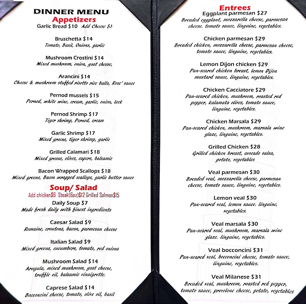Menu at Drunch Kitchen & Wine restaurant, Richmond Hill