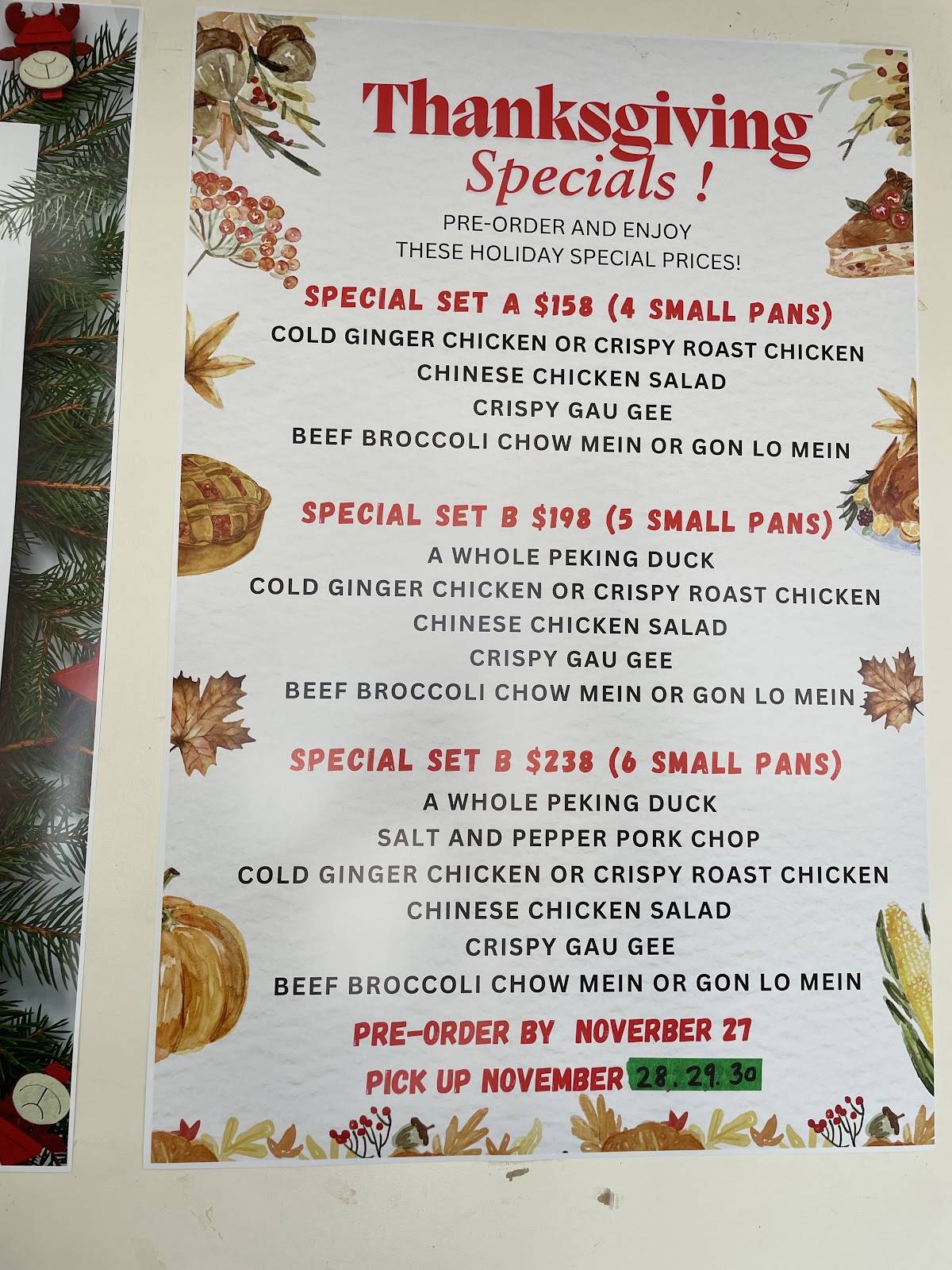 Menu at Duk Kee Chinese Restaurant Inc, Honolulu