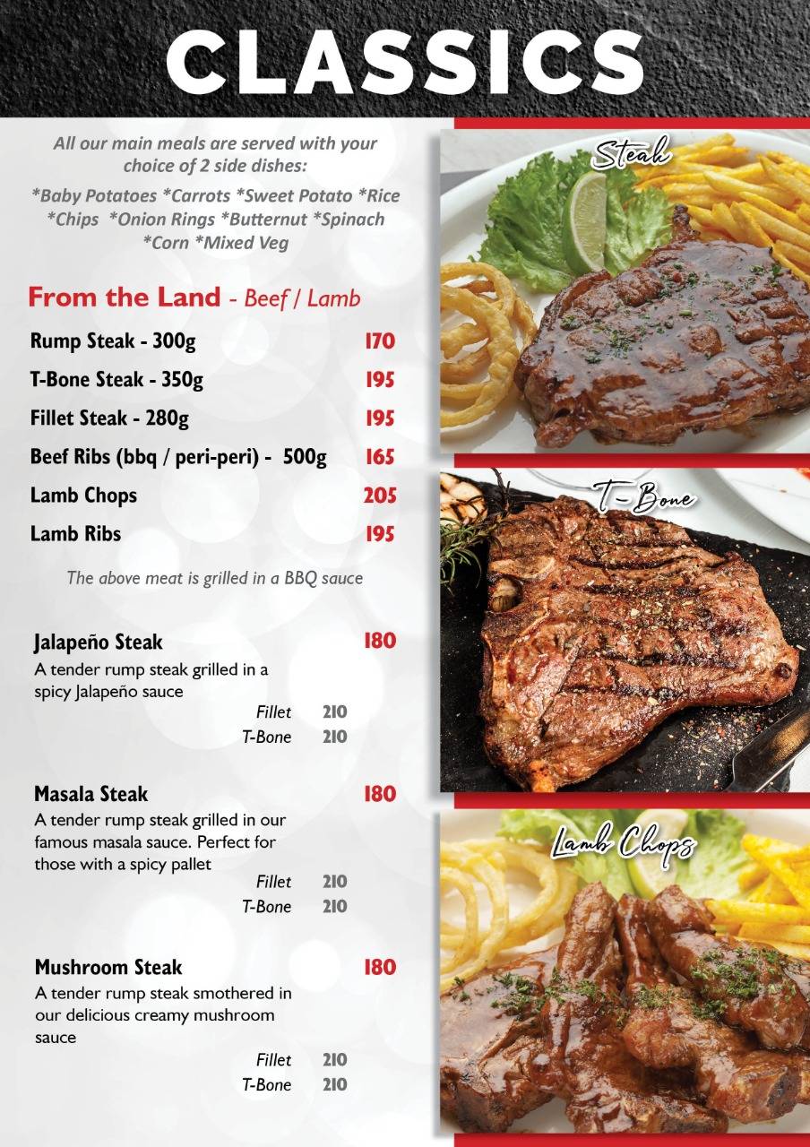 Menu at Jimmy's Killer Prawns Gateway restaurant, Umhlanga, Shop G340 ...