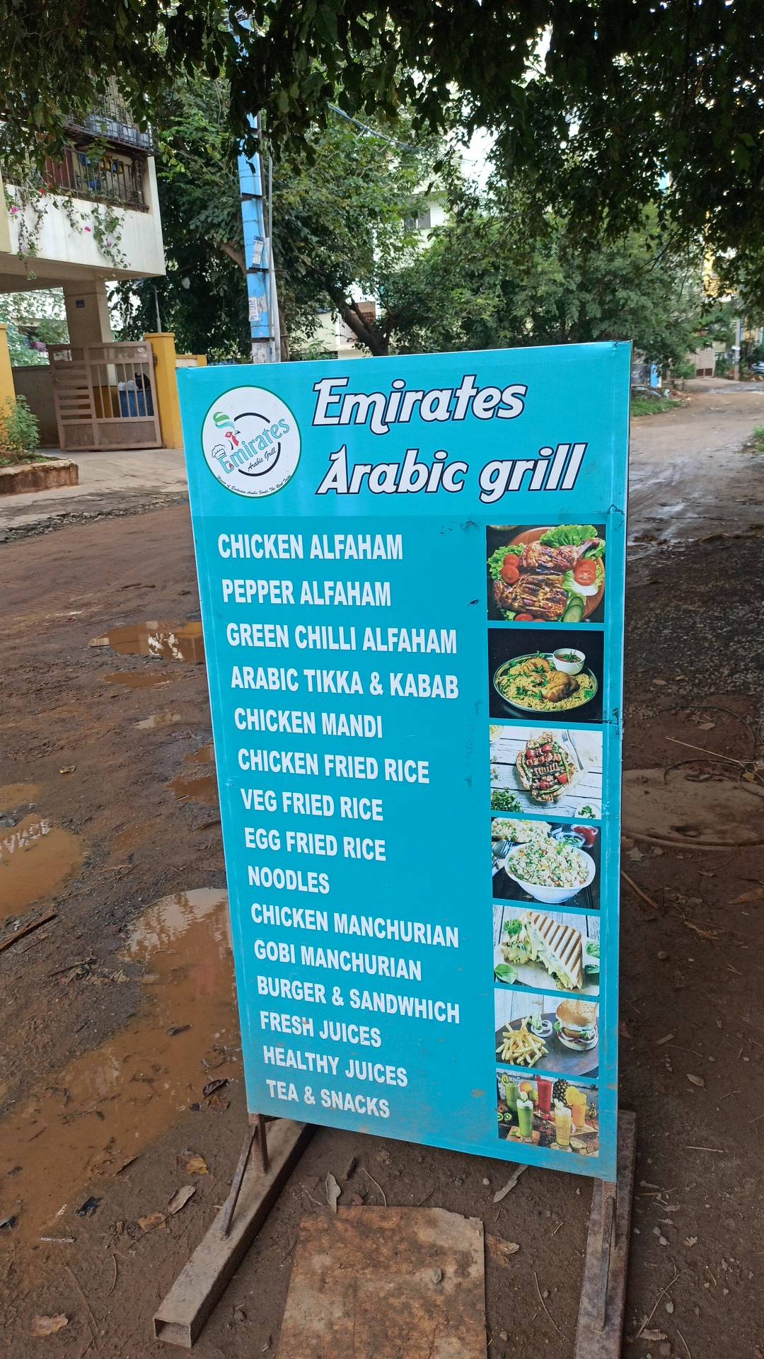Menu at Emirates Arabic Grill, Bengaluru