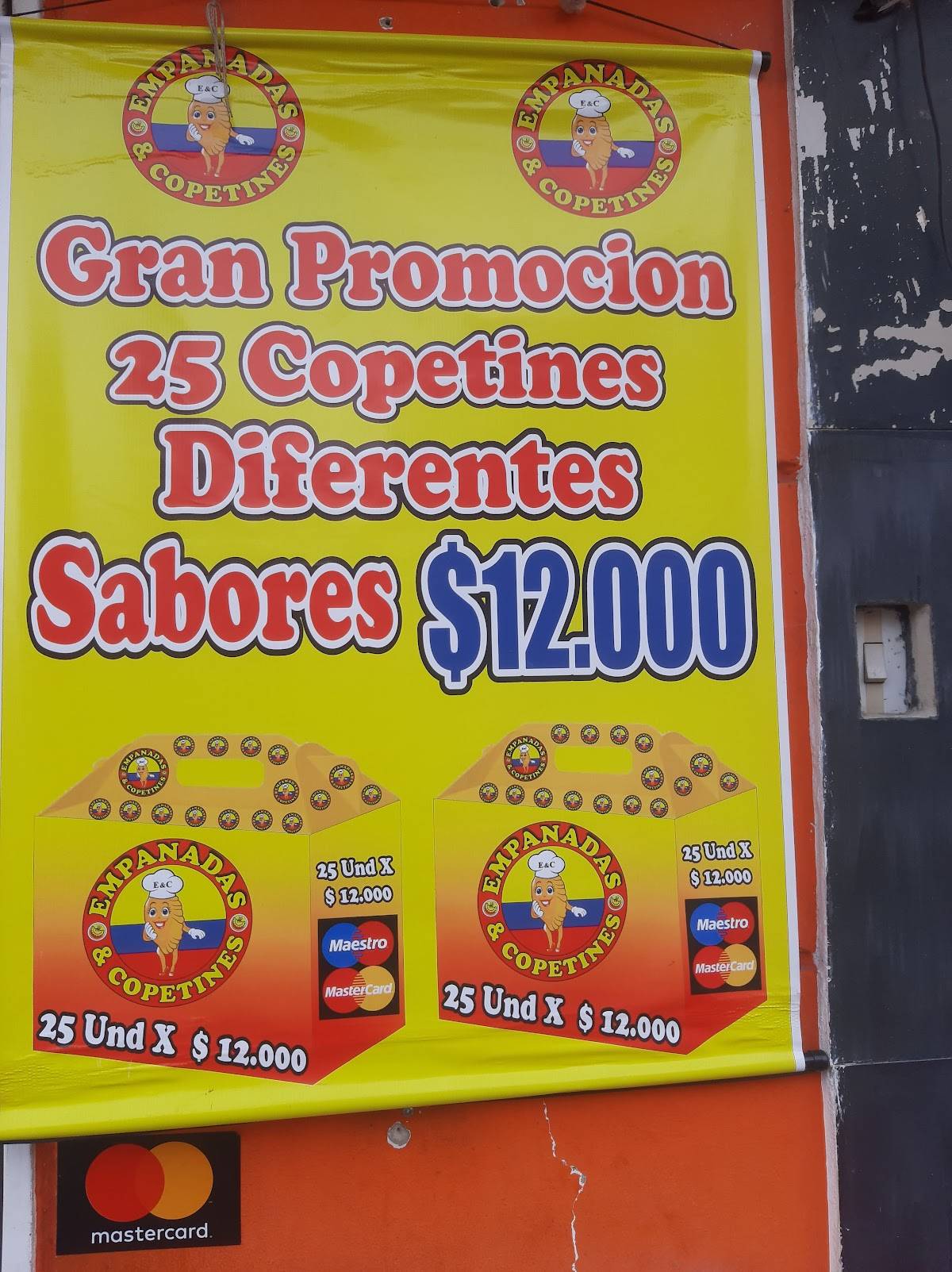Carta del restaurante Empanadas & Copetines, Bogotá, Cra. 72n #37b Sur ...