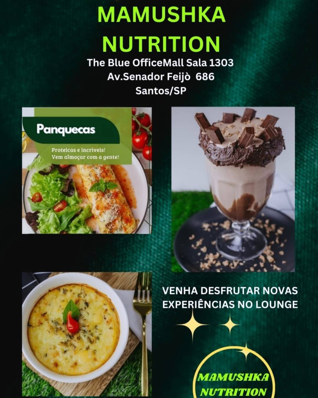 Menu em Espaço Herbalife Mamushka Fit Lounge restaurante, Santos