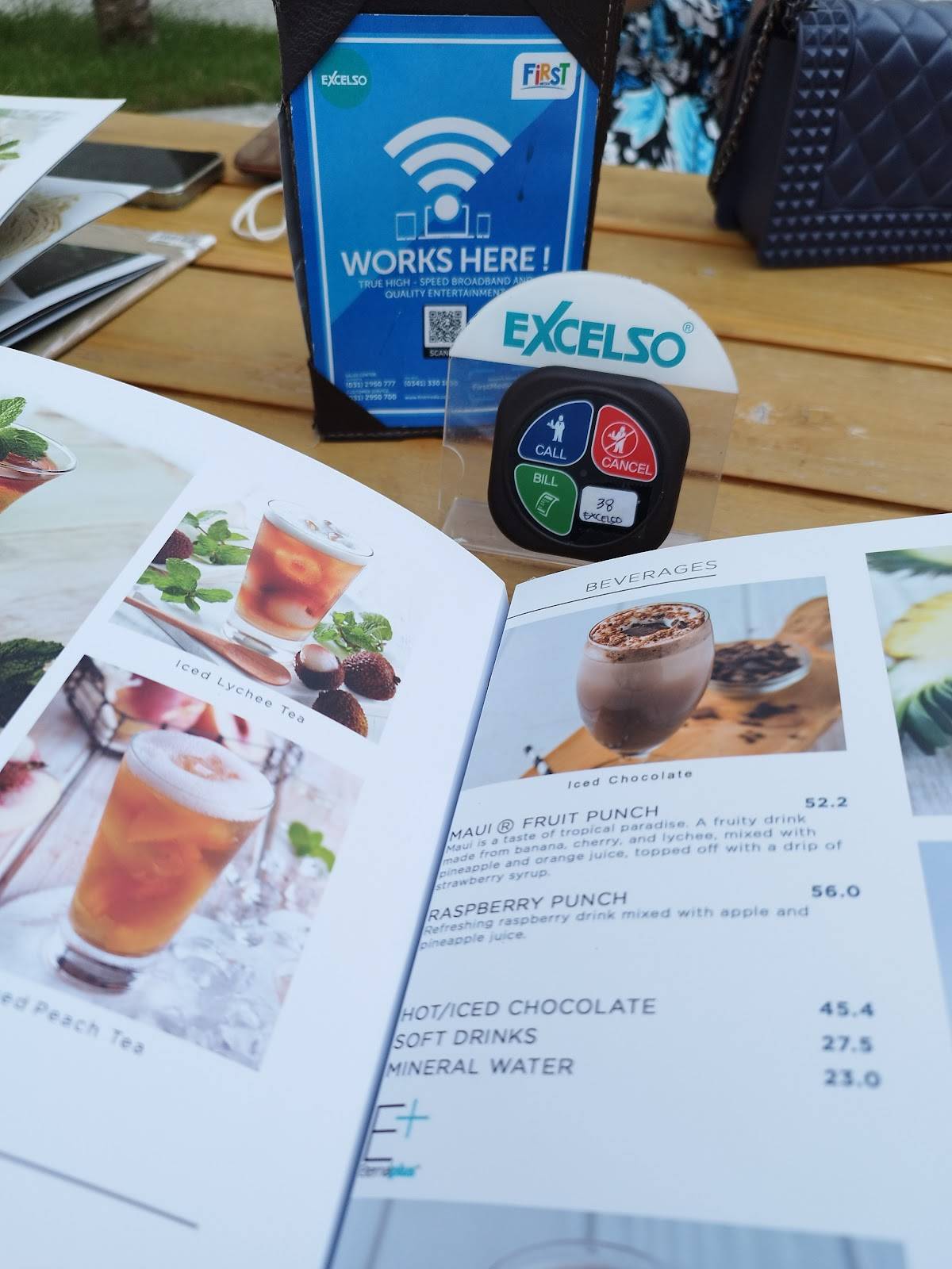 Menu at Excelso - SUB House of Airlangga cafe, Surabaya