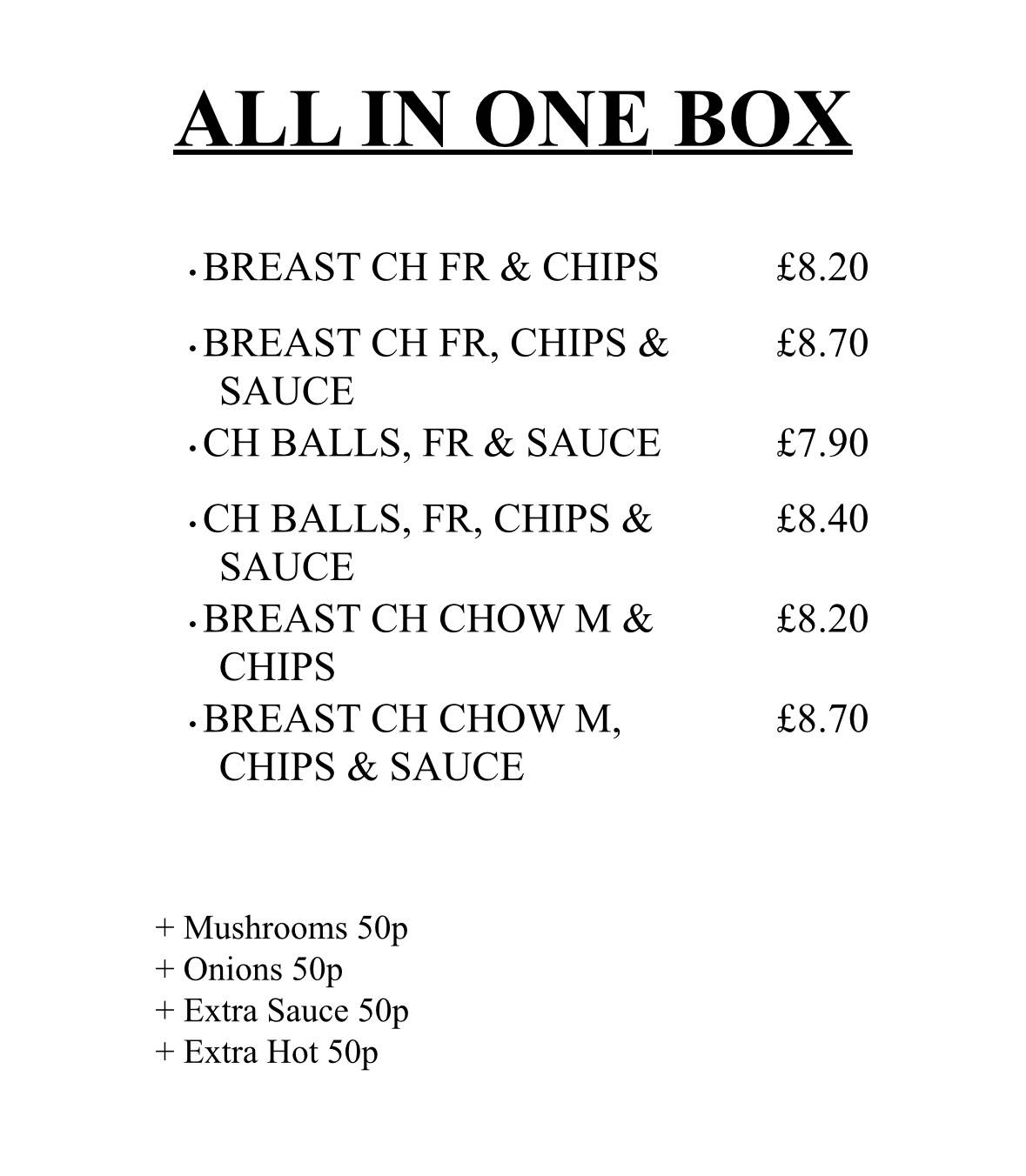 Menu at Capital Chinese Takeaway Paisley fast food, Paisley, 83A ...