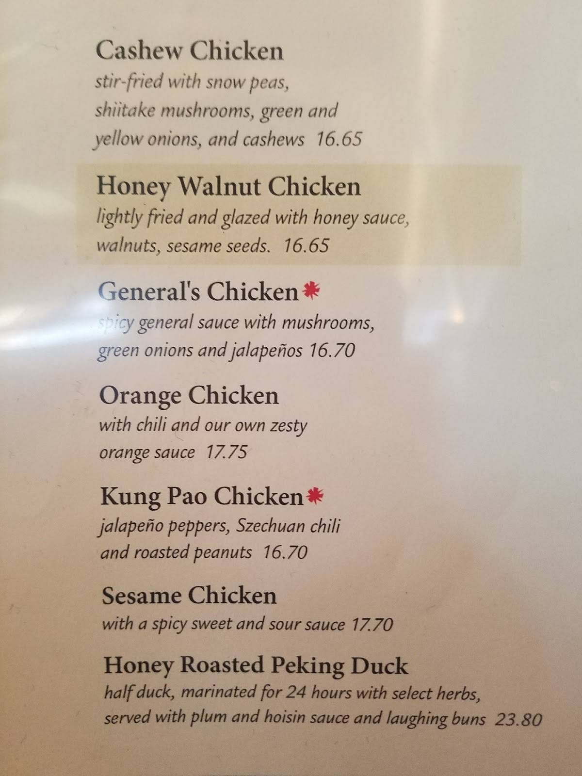 Menu at Fats Asia Bistro, Roseville restaurant, Roseville