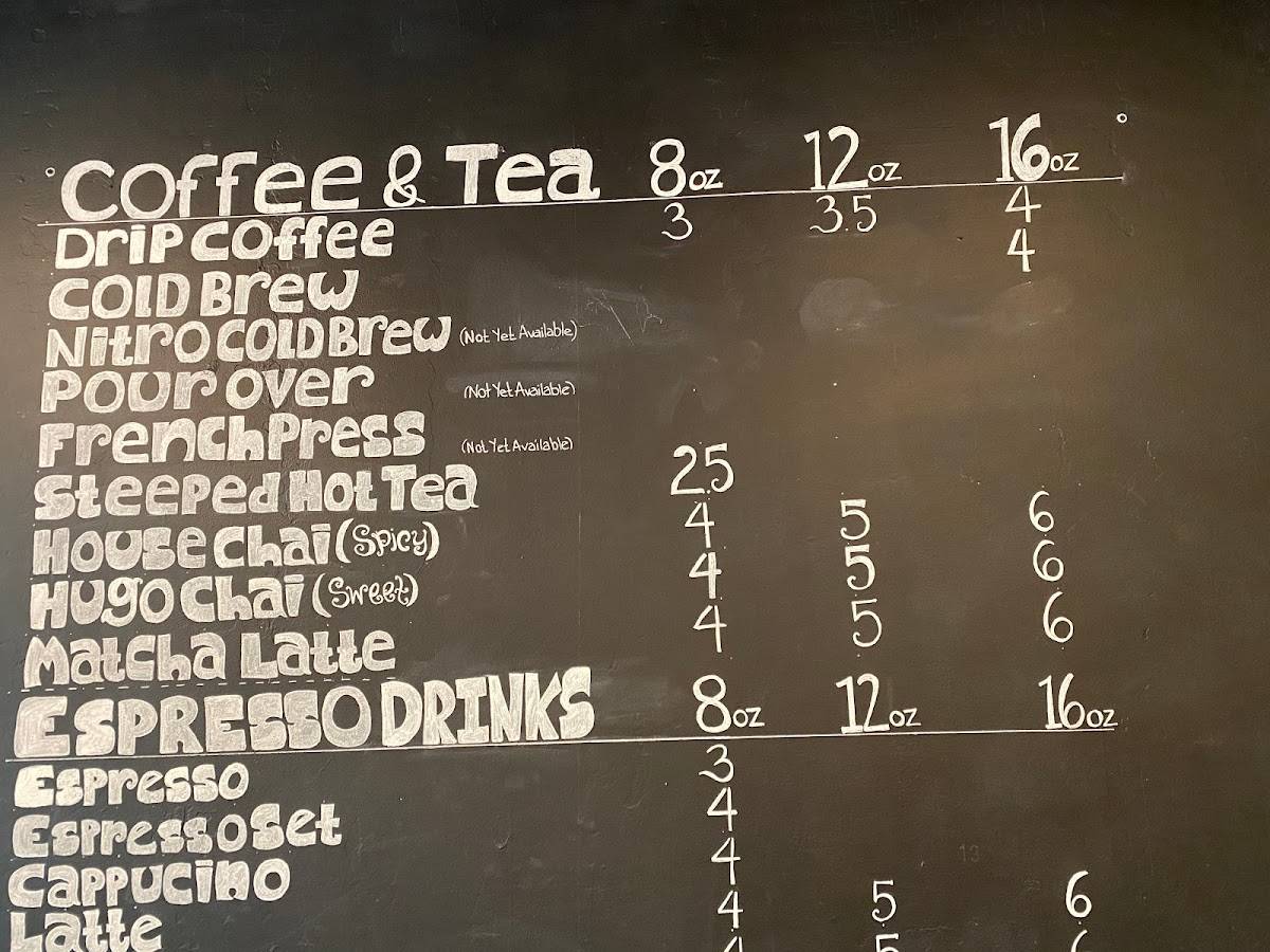 Menu at Firecreek Coffee - Cottonwood cafe, Cottonwood