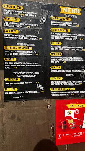 Menu at Food_by_k_ restaurant, Ennerdale