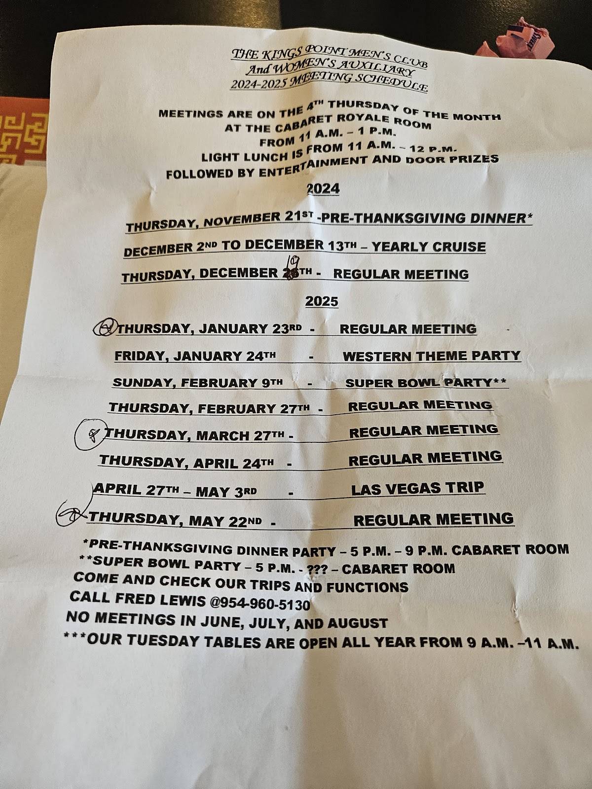 Menu at Fortune Dragon restaurant, Tamarac