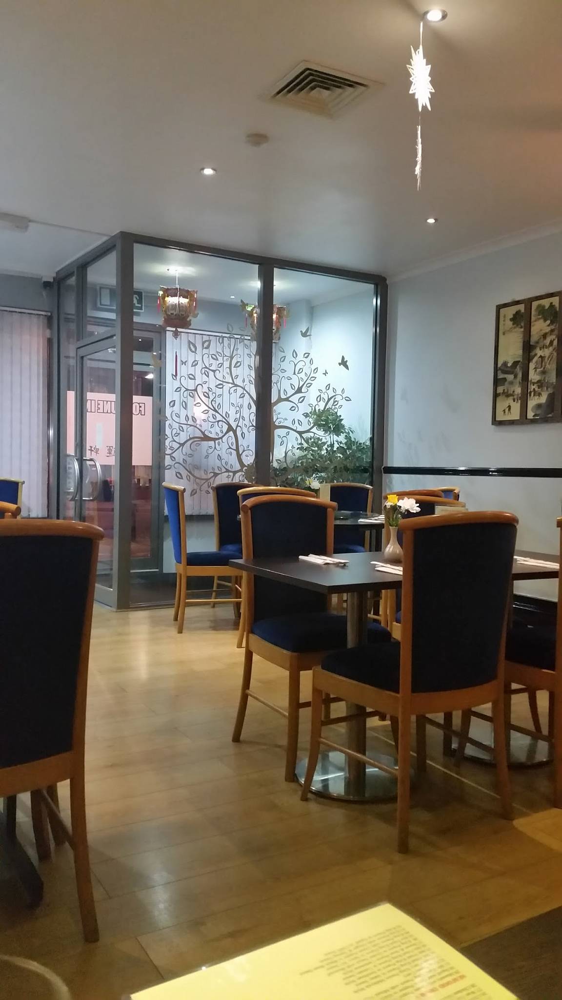 Menu at Fortune Inn restaurant, Bexley, 44 Steynton Ave