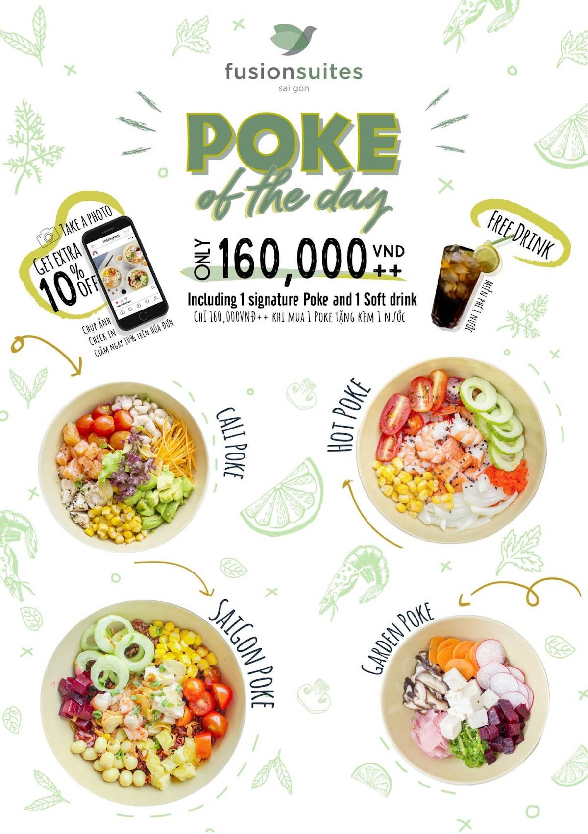 Menu at Fresh @ Fusion Suites Sai Gon restaurant, Ho Chi Minh City, 3-5