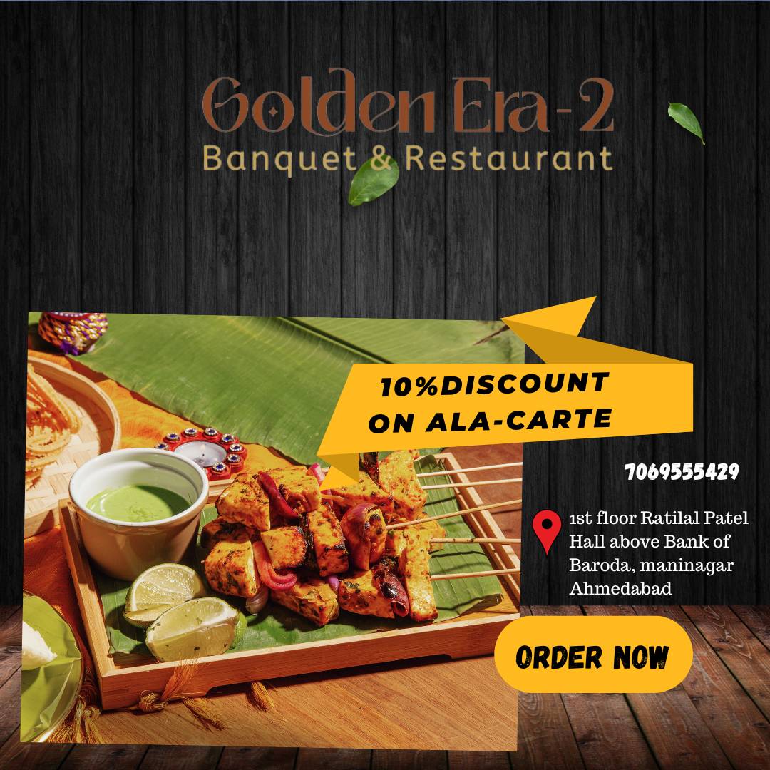Menu at Golden Era-2 Banquet & Restaurant, Ahmedabad