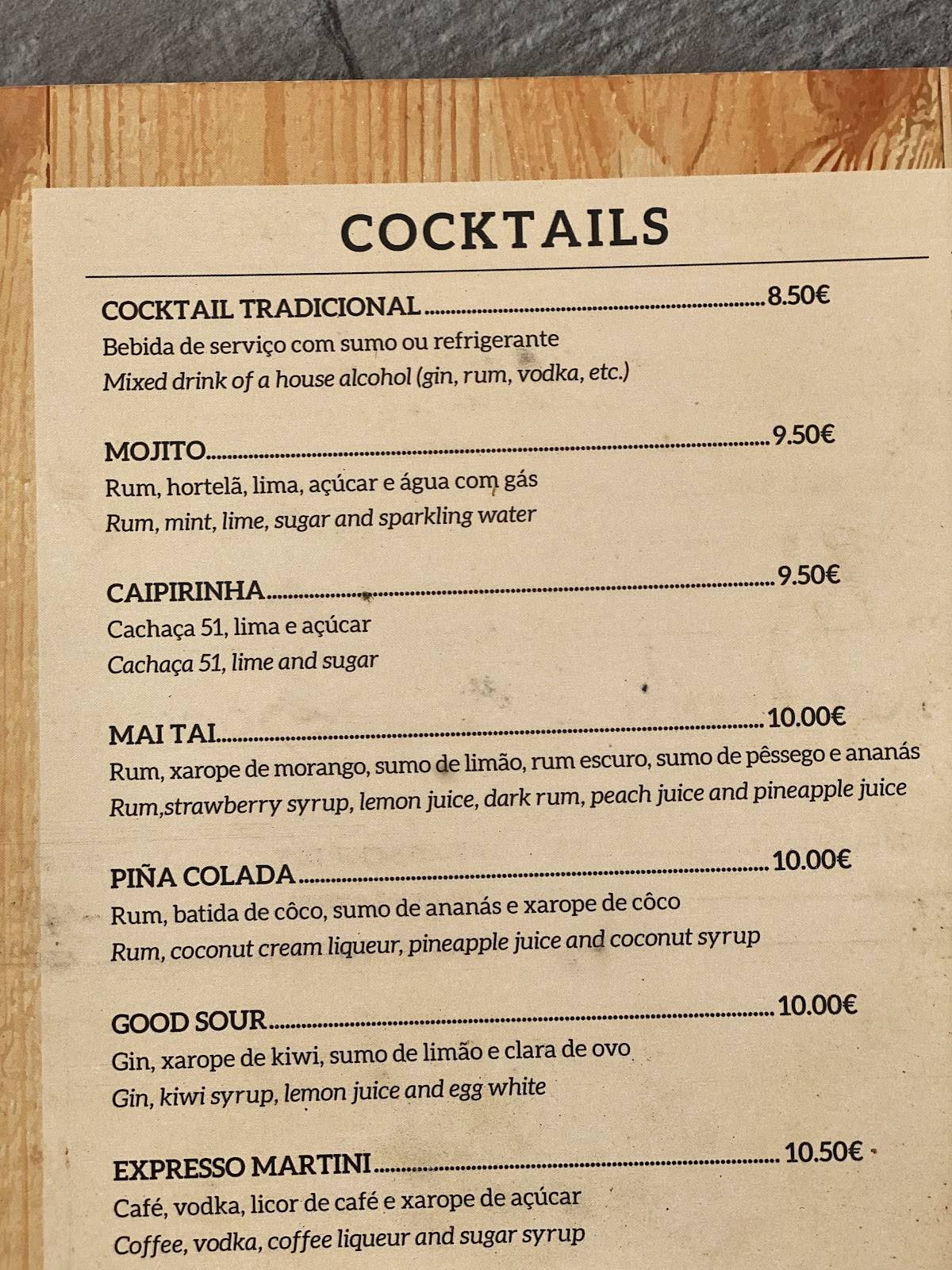Menu em Good - Hamburgueria, Pregaria e Gelataria restaurante, Esposende