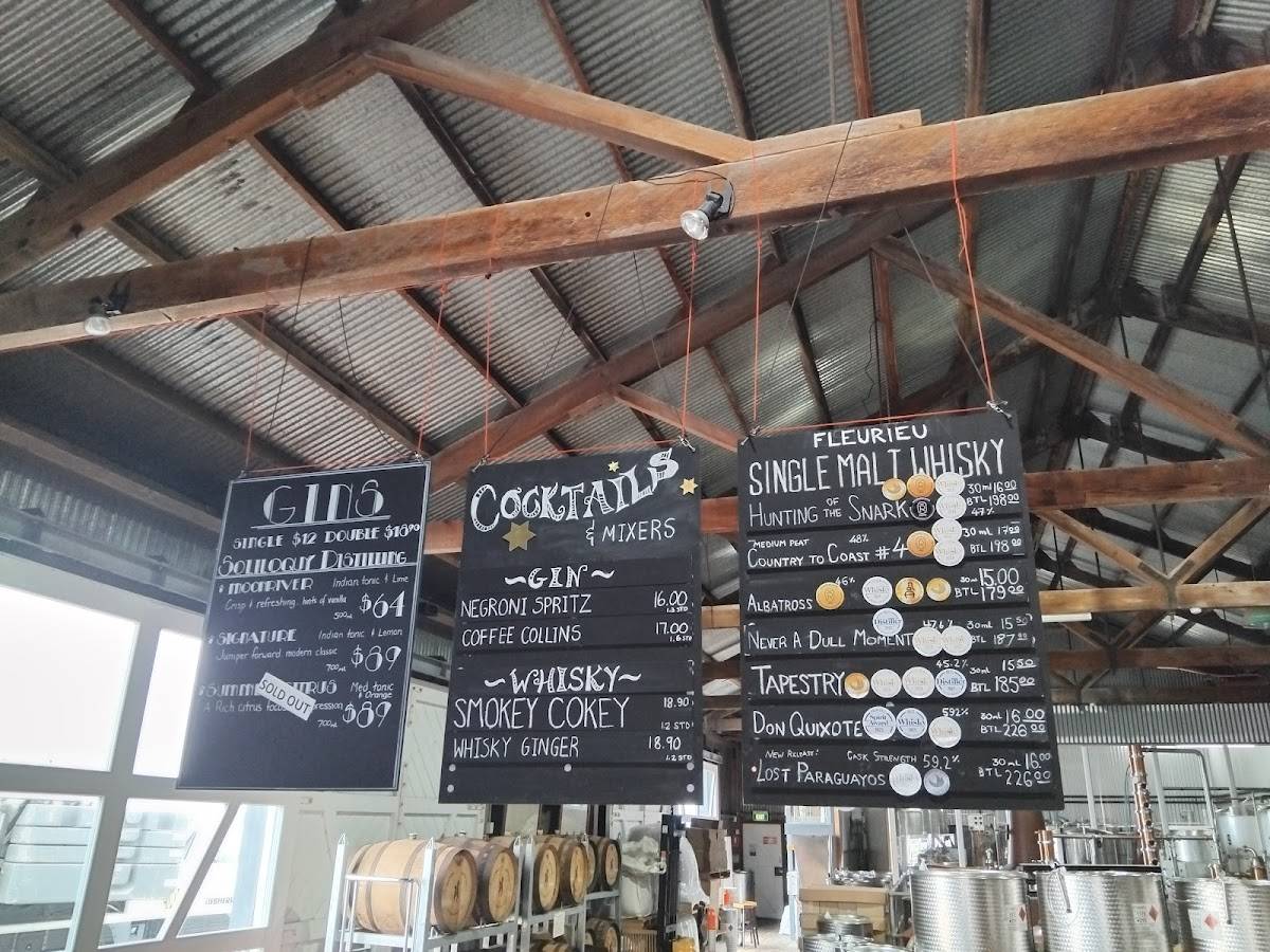 Menu at Goolwa Bakery est 1914, Goolwa