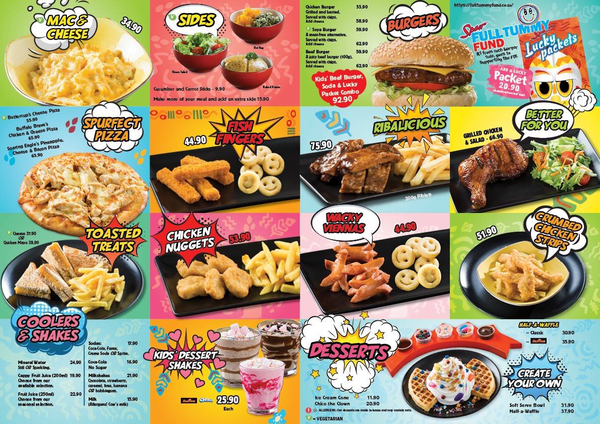Menu au Grand Canyon Spur restaurant, Pinetown, Sandy's Centre Cnr ...