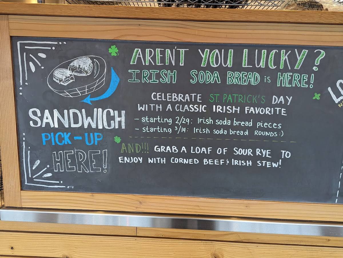 Menu at Grand Central Bakery - Cedar Mill cafe, Portland, NW Cornell Rd