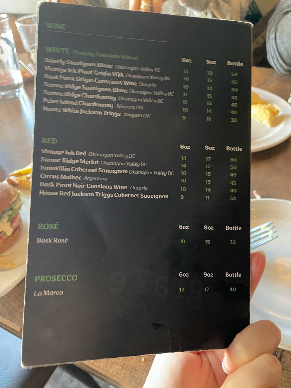 Menu at Graze Food & Drink pub & bar, Canmore