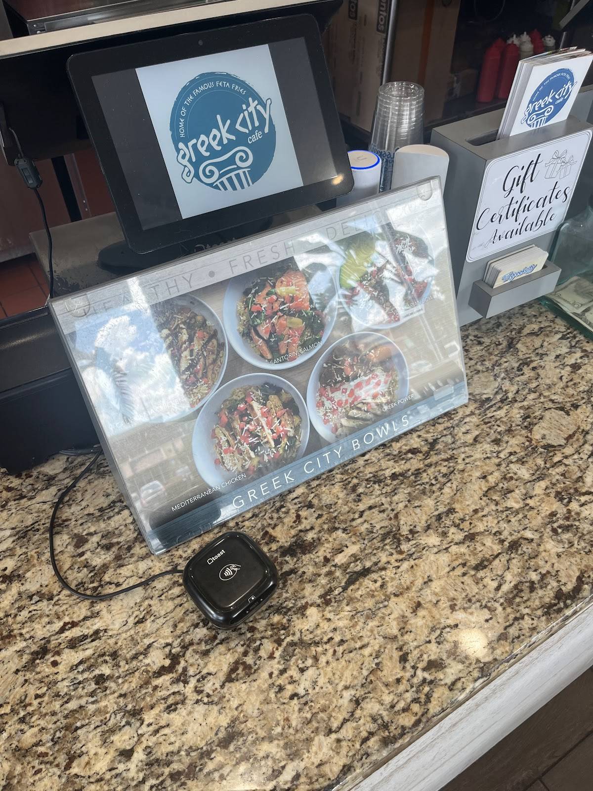Menu at Greek City Cafe, Clearwater, State Rd 580 Suite: C