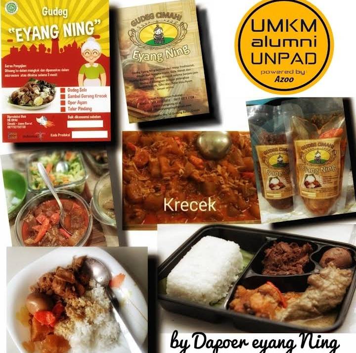 Menu at Gudeg Solo Eyang Ning restaurant, Cimahi