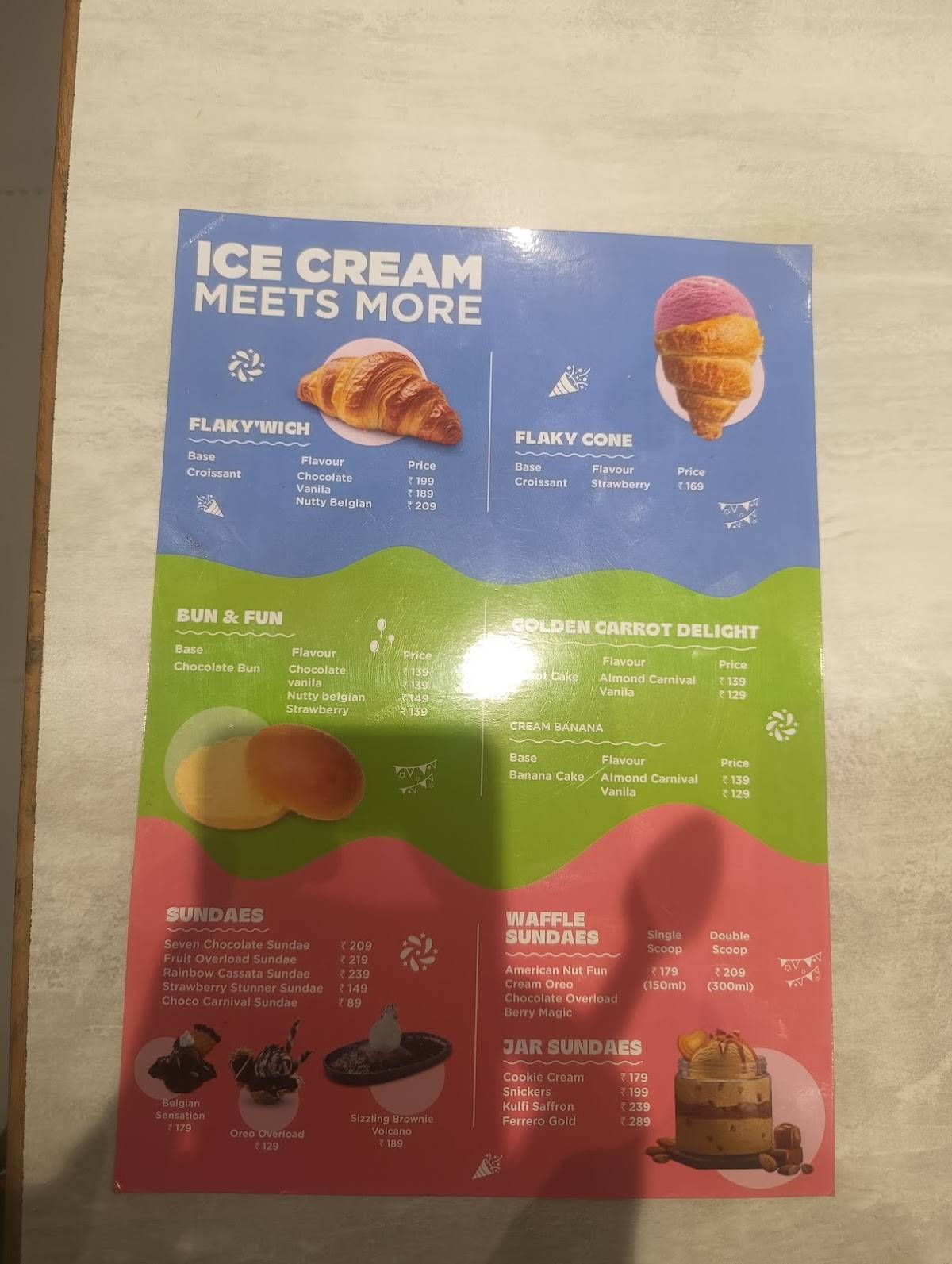 Menu at HAVMOR ICE CREAM - AMBATTUR, Chennai, 395