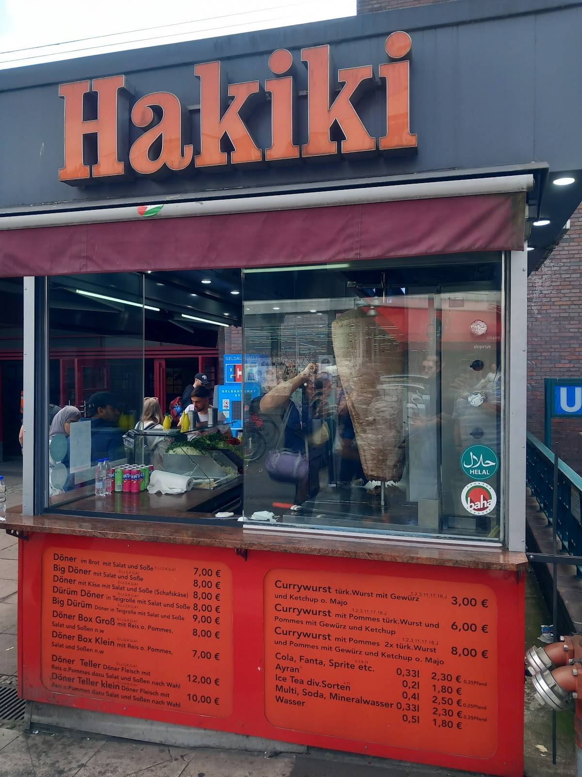 Speisekarte von Hakiki Döner Neukölln, Berlin