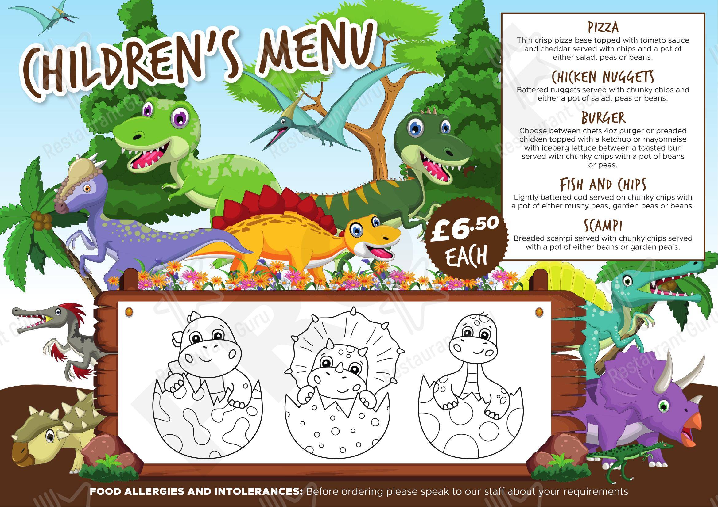 Menu at Hamilton Russell Arms pub & bar, Stockton-on-Tees