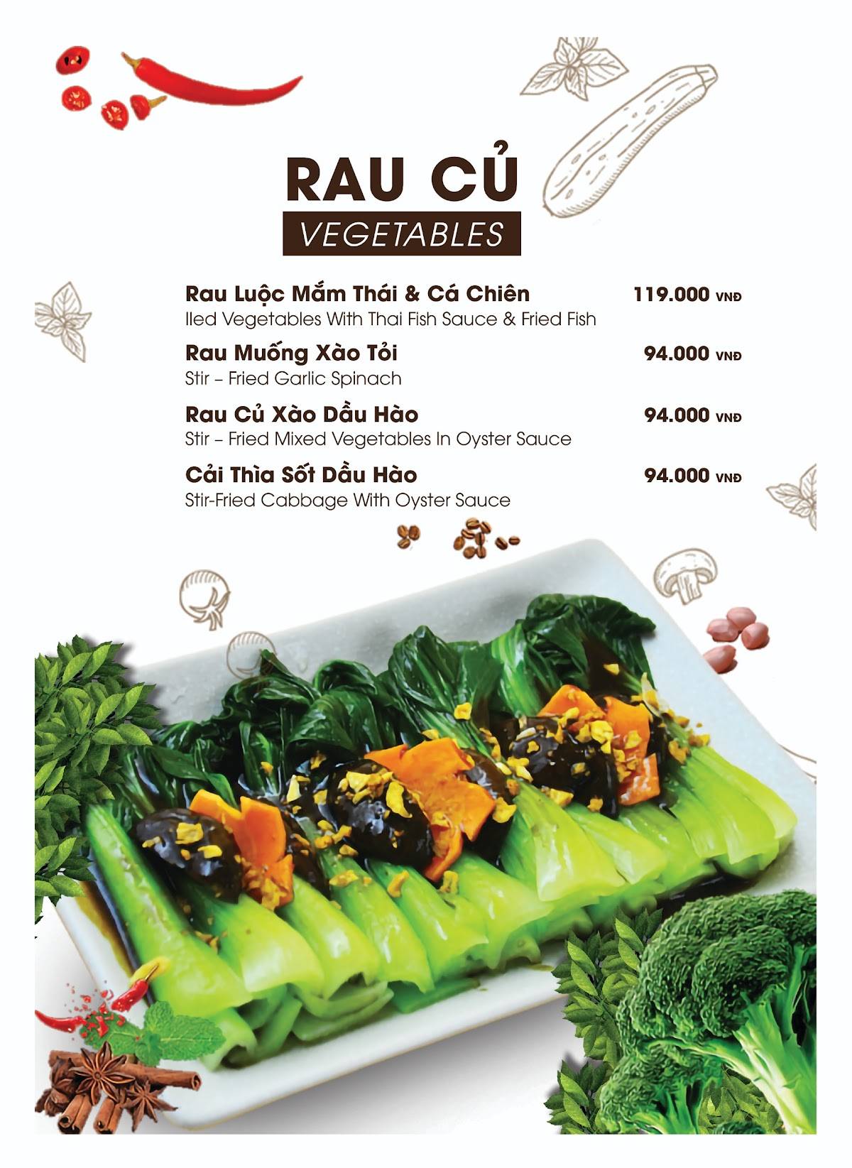 Menu at Happy Thái Đà Lạt - Món Thái Ngon Tuyệt restaurant, Dalat