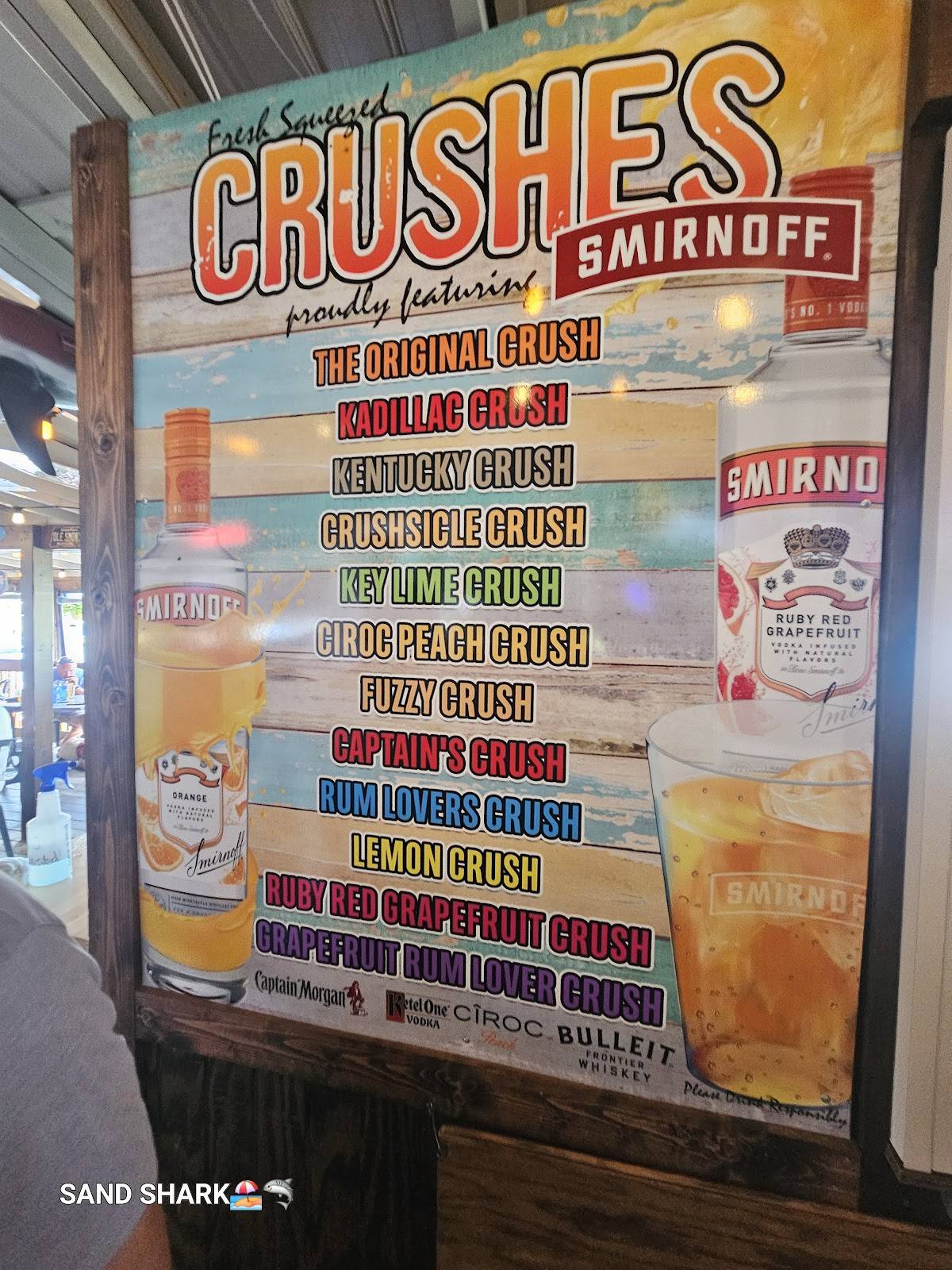 Menu at Harborside Bar & Grill, Ocean City