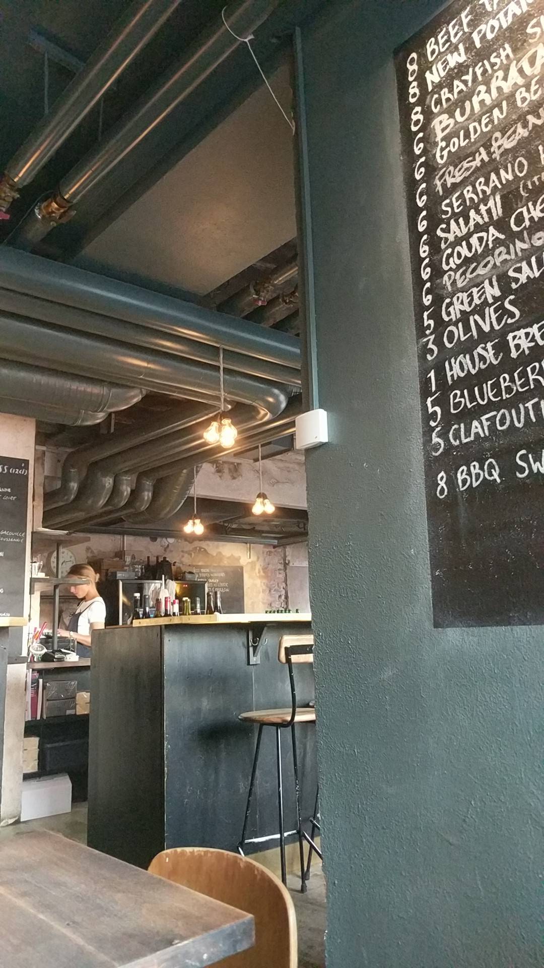 Menu at Restaurant BasBas Kulma, Helsinki