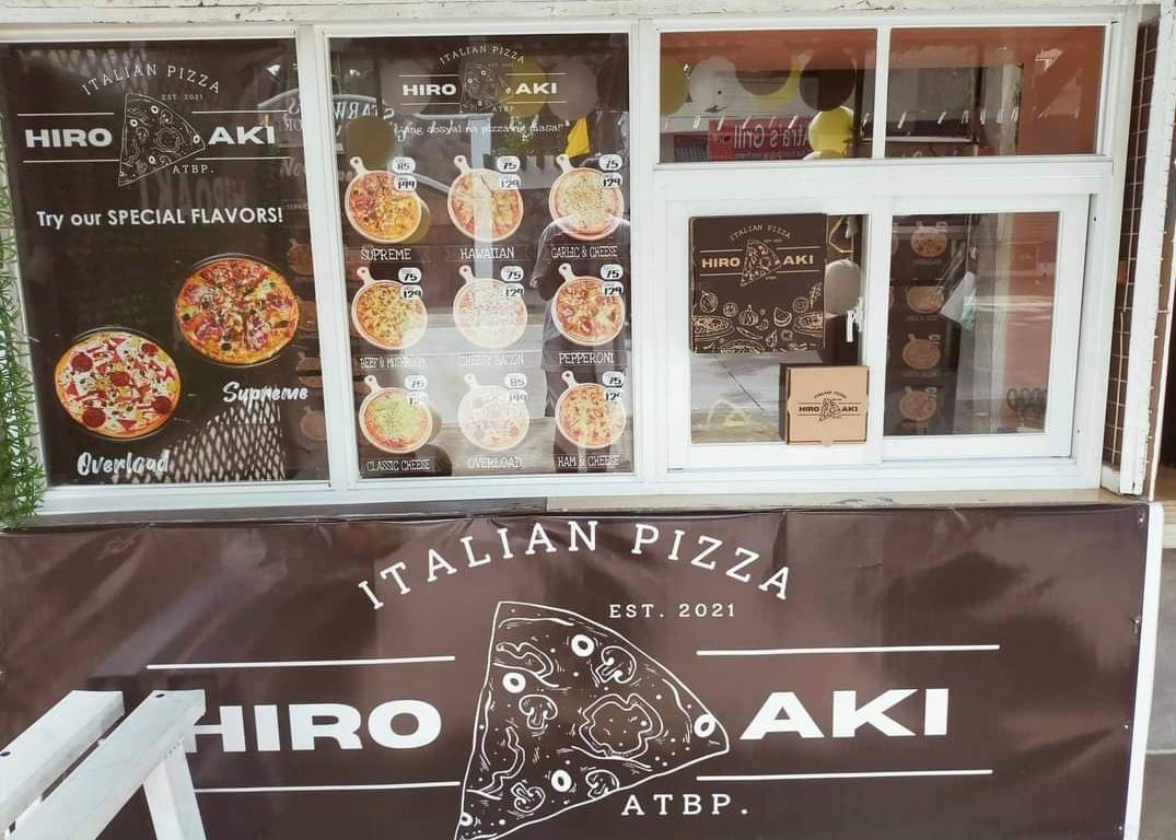 Menu at Hiro-Aki Italian Pizza - Pampanga Distributor pizzeria, Arayat