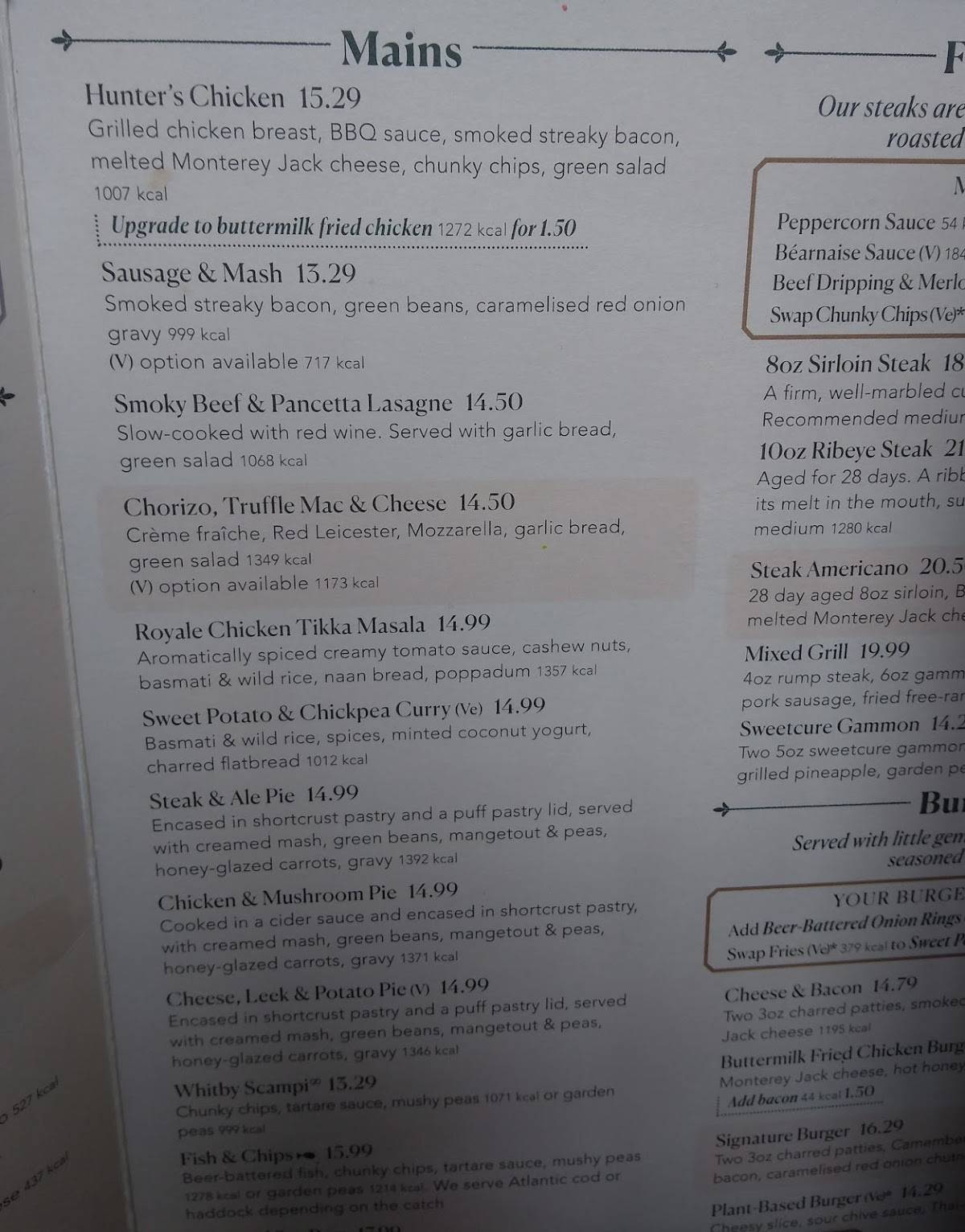 Menu at Hopwood House pub & bar, Alvechurch, Canal Side